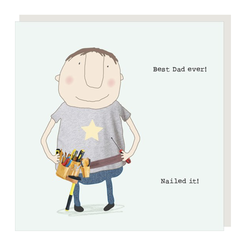 'Nailed It' Father's Day Card - Not Another Bunch of Flowers