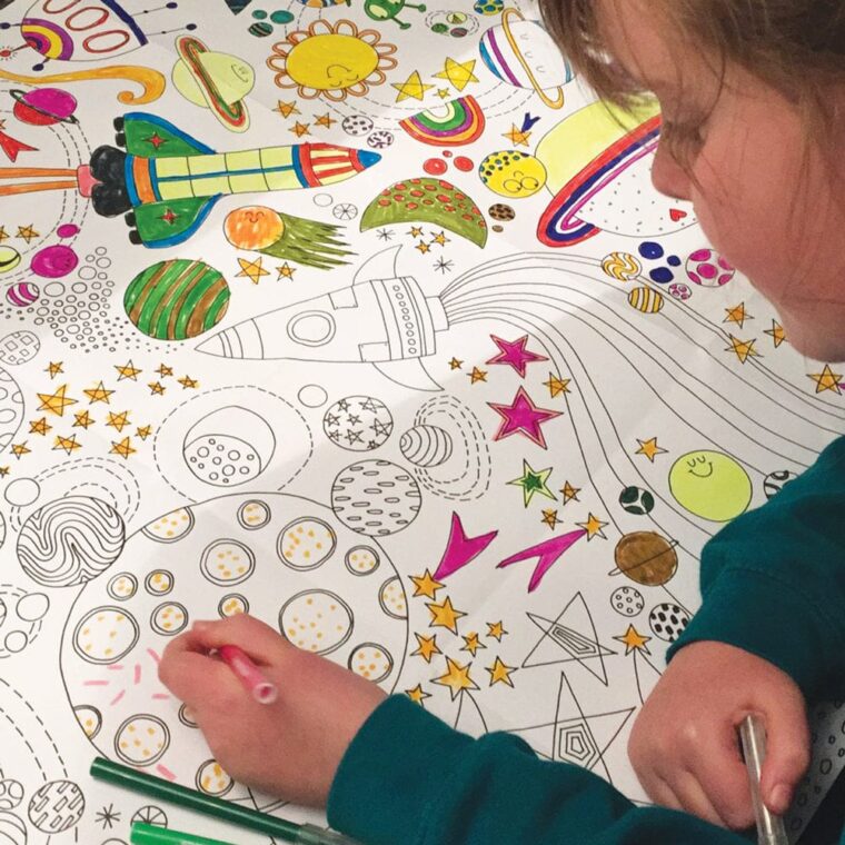 Colouring Posters - Various Designs - Not Another Bunch of Flowers