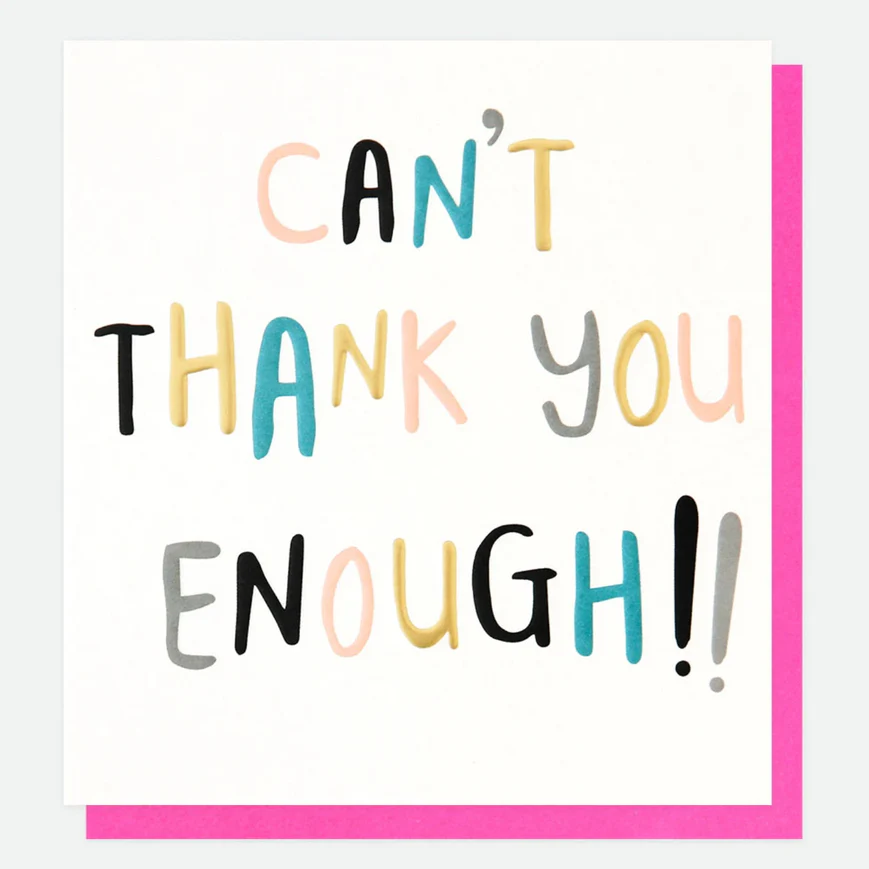 Thank You Cards - Not Another Bunch of Flowers
