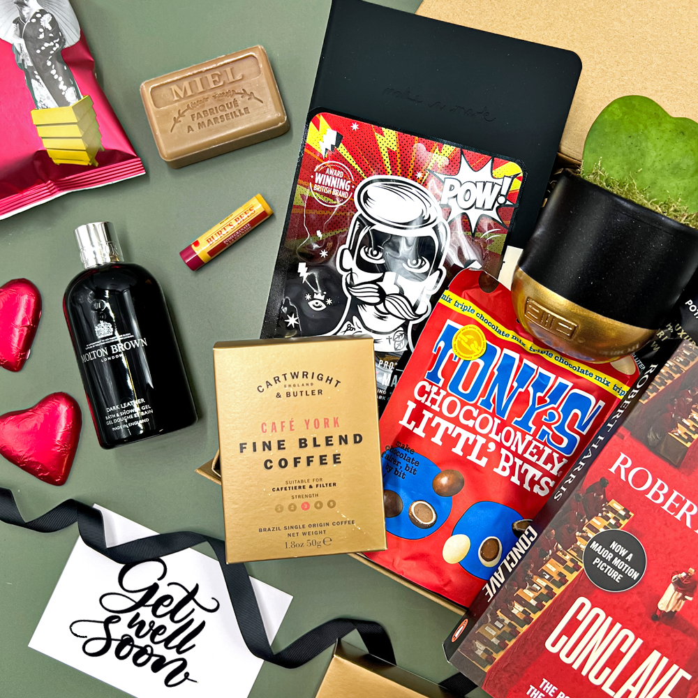 Hospital Hamper for Him | Get Well Soon Gift Box for Men