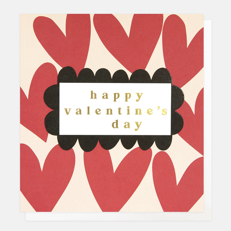 Valentine's Day Hearts Card - Not Another Bunch of Flowers